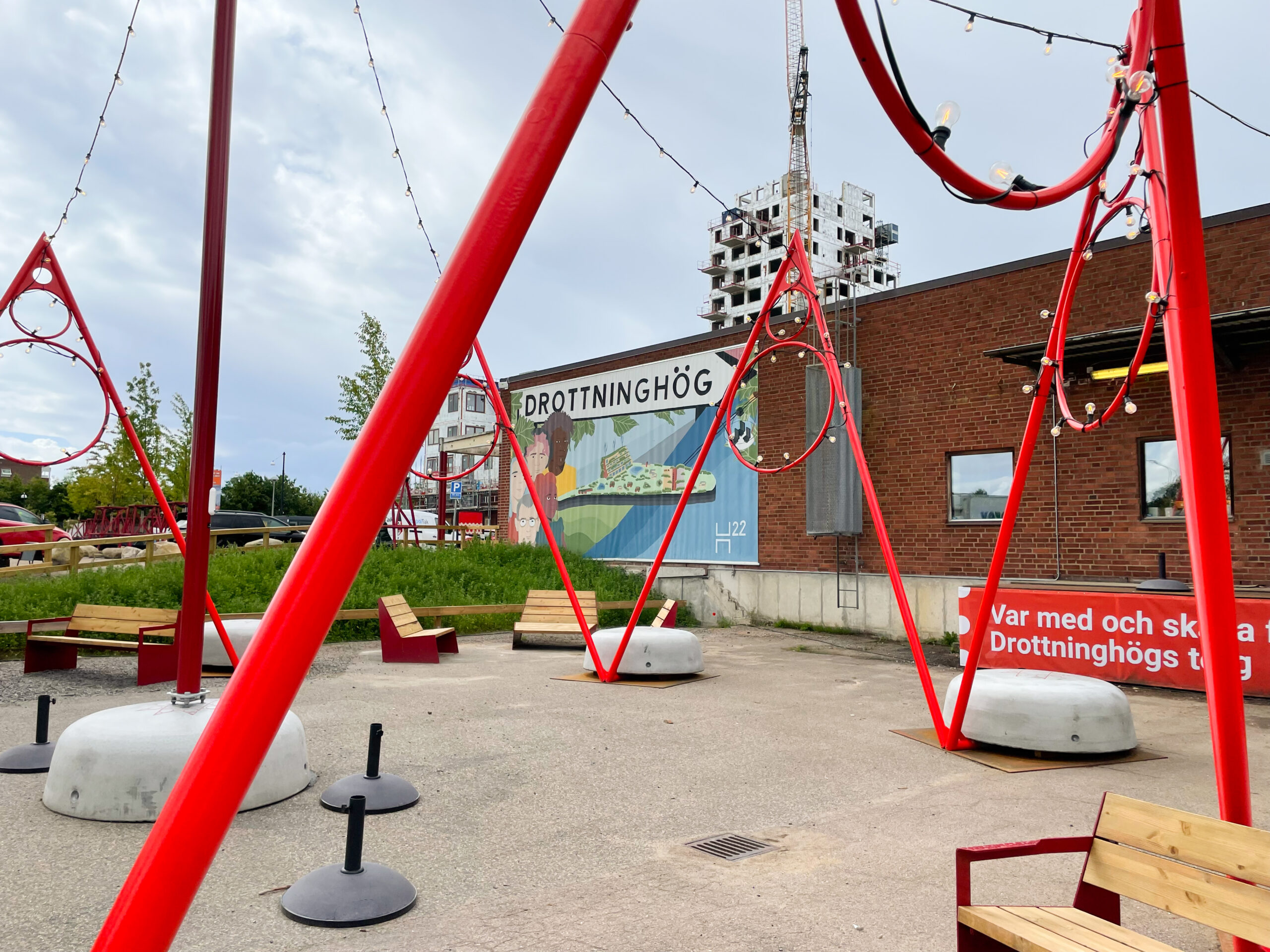 Med appen Skaparstaden skapar du Drottninghögs nya torg - H22